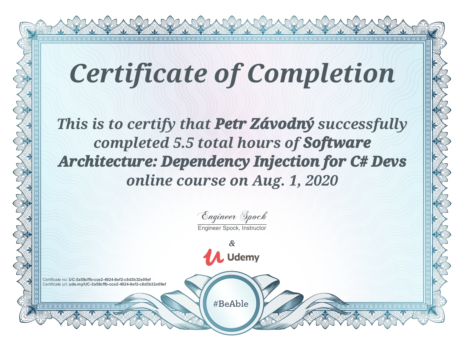 Software Architecture: Dependency Injection C# Software Architecture: Dependency Injection C#